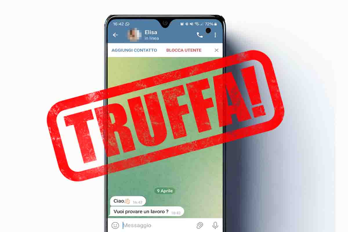 Offerta di lavoro su Telegram: attenzione alla truffa - Nextme